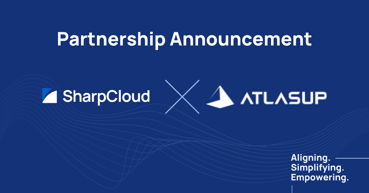 Atlas UP and SharpCloud Software announce a long-term partnership