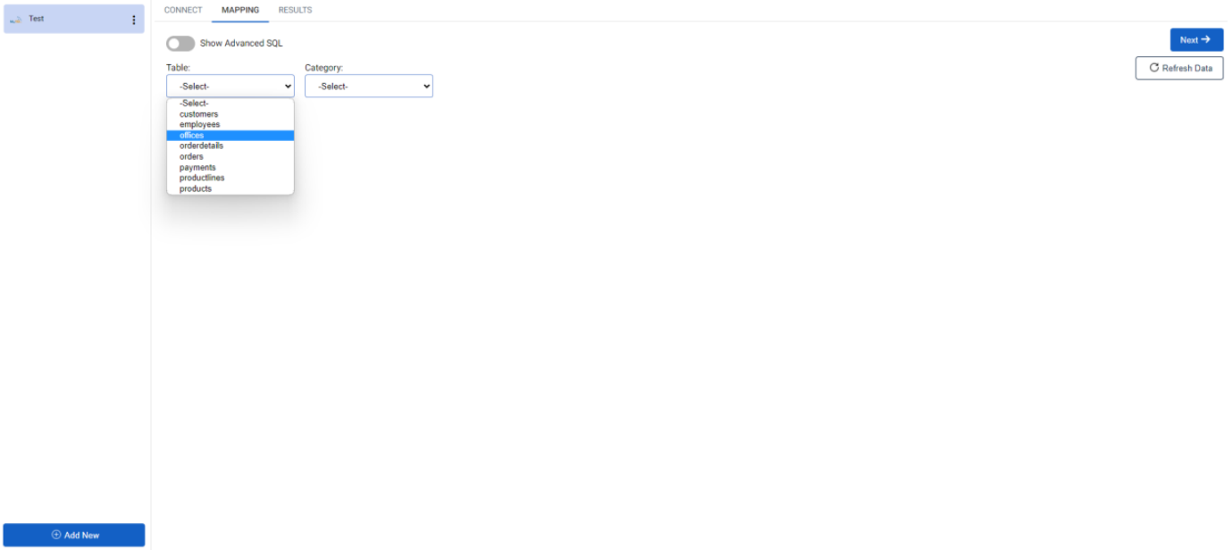 SharpCloud's MySQL Connector - Guide
