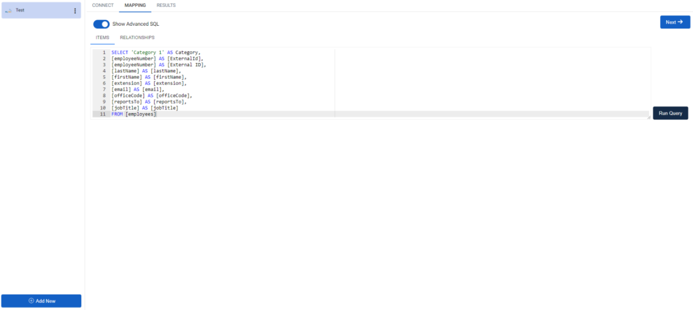 SharpCloud's MySQL Connector - Guide