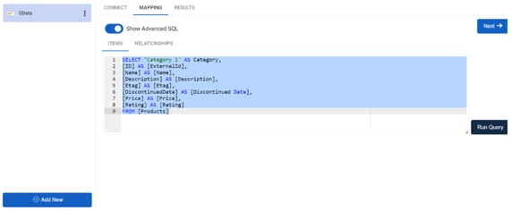 SharpCloud's OData Connector - Guide