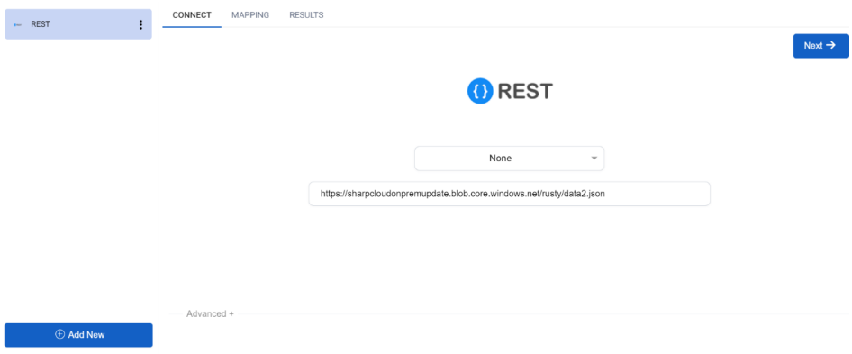 SharpCloud's REST Connector - Guide
