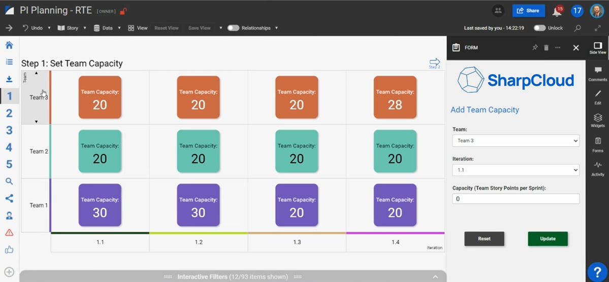 PI Planning Toolkit Powered by SharpCloud | SharpCloud Marketplace